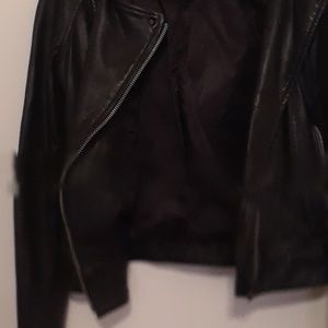 Mango | Jackets & Coats | Mango Leather Jacket | Poshmark